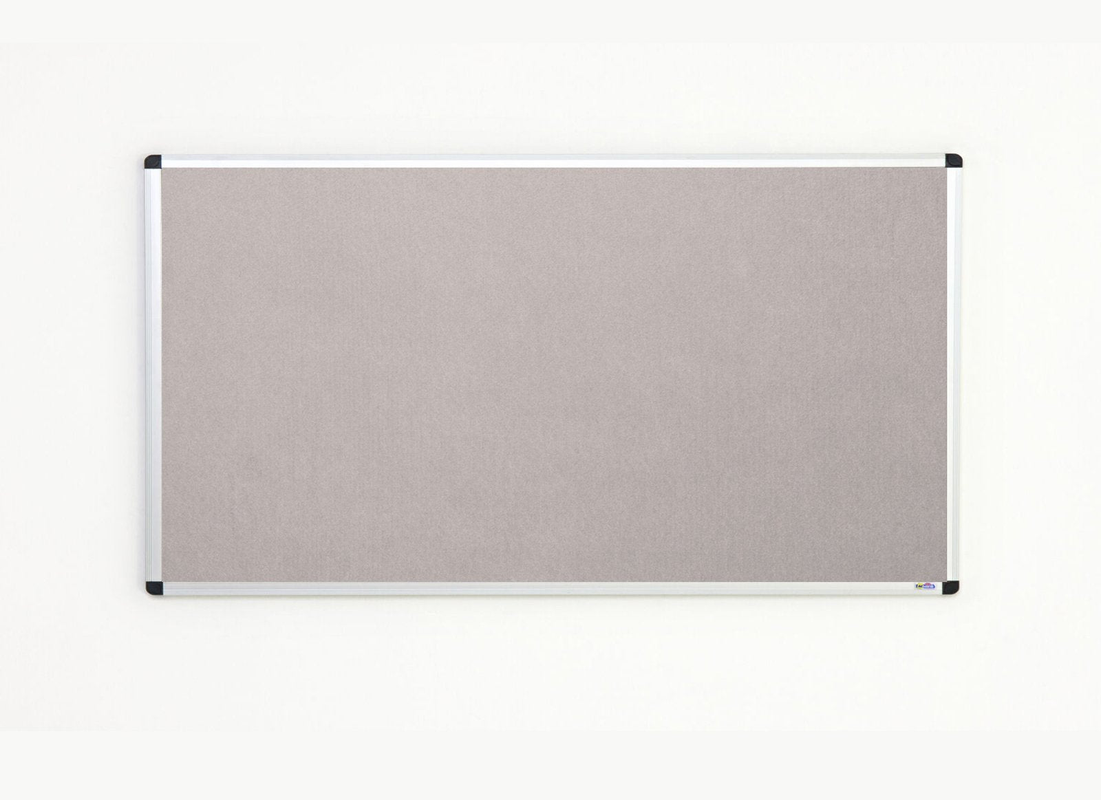 Fire Rated Light Grey Notice Board 2400 x 1200mm | Acoustic Felt Board ...